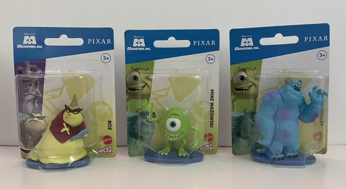 Pixar Monsters Inc. Mini Figures Set Of 3 Micro Collection Toys New. | eBay
