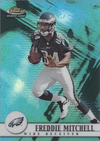 2001 Topps Finest - #128 Freddie Mitchell /1000 (RC) for sale online | eBay