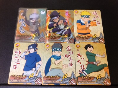 Rock Lee 6 Card Naruto Shippuden Trading Card Anime CCG | eBay