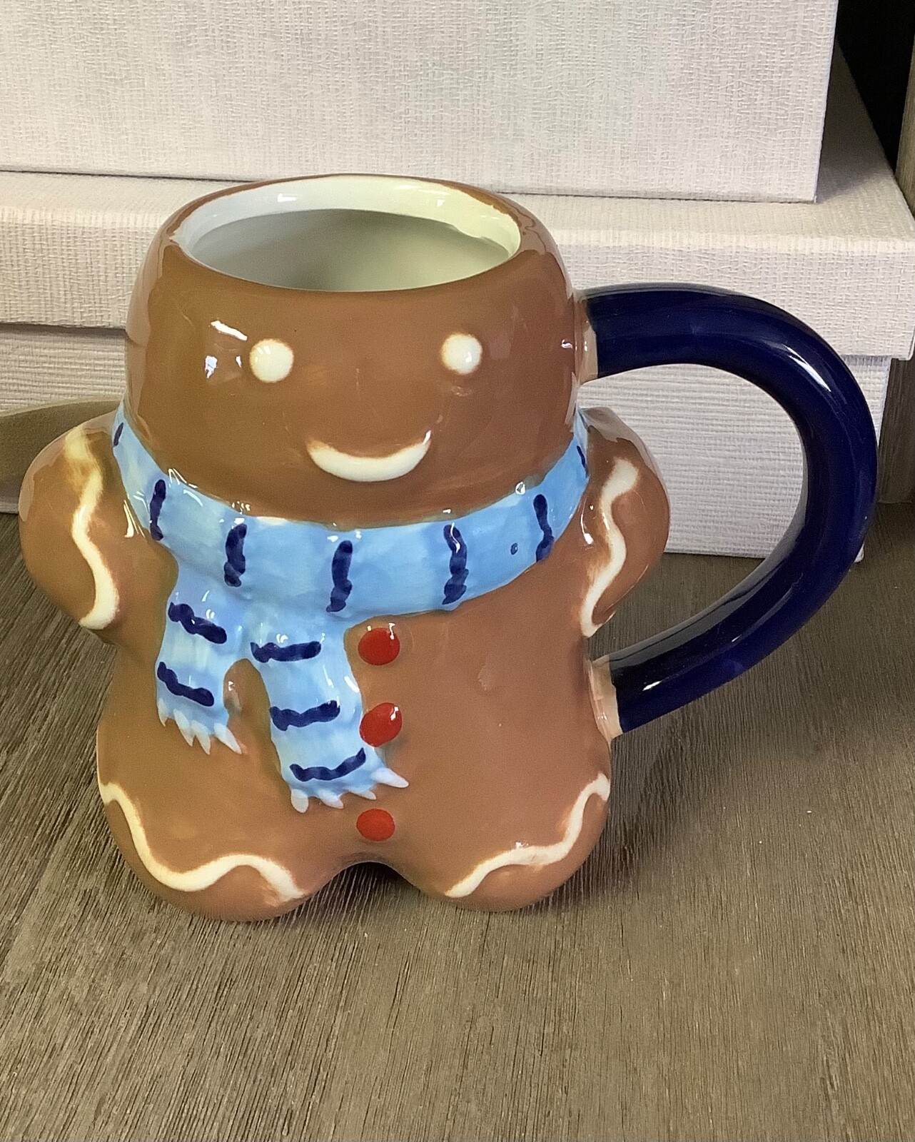 Target 2022 Christmas 14oz Stoneware Figural Gingerbread Man Mug ...