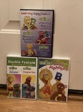 Sesame Street: Learning Triple Feature (DVD, 2010, 3-Disc Set) for sale ...