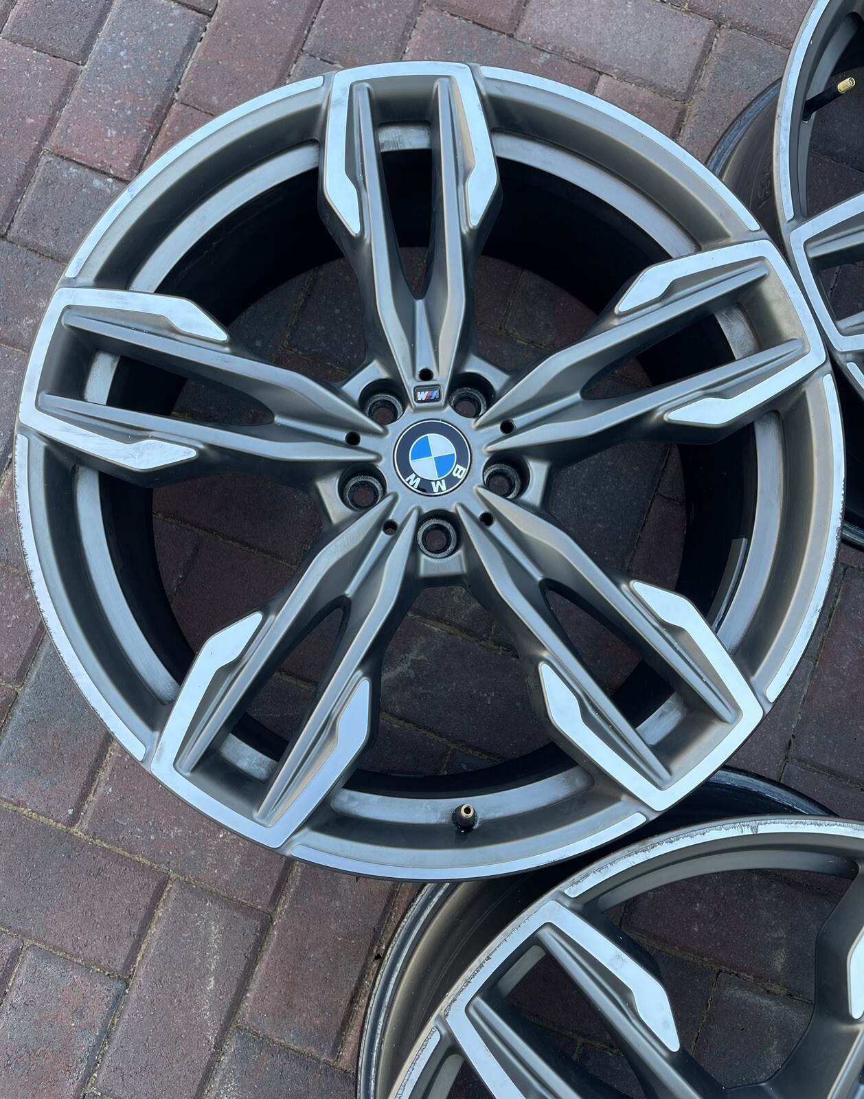 BMW X3 X4 M40i 21 inch Genuine OEM 718M Titanium Wheels Set | eBay