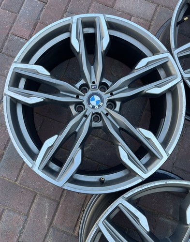 BMW X3 X4 M40i 21 inch Genuine OEM 718M Titanium Wheels Set | eBay