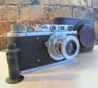 FED-1 Camera "Dzerzhinskogo" USSR RF 35mm Lens INDUSTAR-10 FED 3.5/50 ...