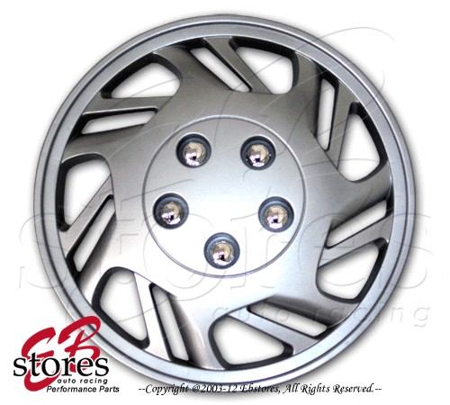 15" Inches Hubcap Style#126- 4pcs Set of 15 inch Wheel Rim Skin Cover ...