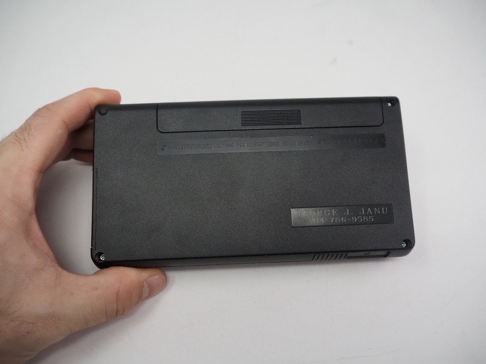 Hewlett Packard HP 95LX Palmtop Handheld Computer MS-DOS Works | eBay