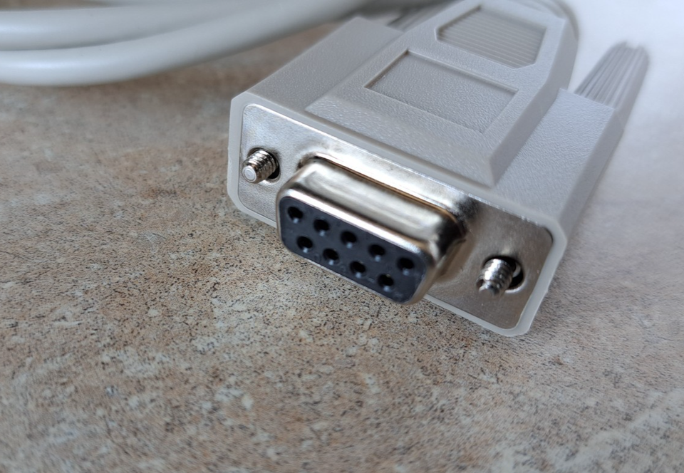 NCR 1639-K066 Ticket Printer Serial Cable DB9 DB25 Fits Radiant Systems ...