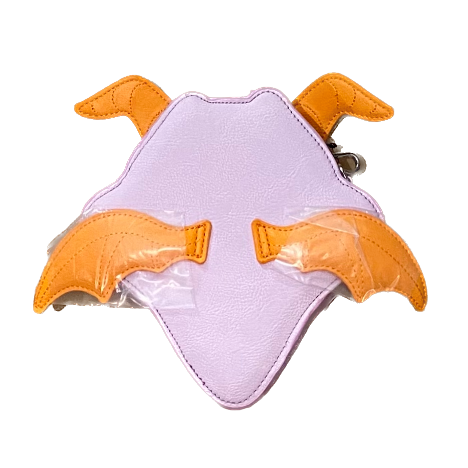 New Disney Parks Loungefly Figment Dragon Purple Crossbody Bag Purse ...