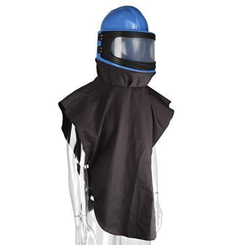 Sandblaster Helmet Safe Air Feed Sandblast Helmet with Protective ...