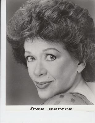 Fran Warren - Orig. Promotional Photo- Entertainment Mem. | eBay