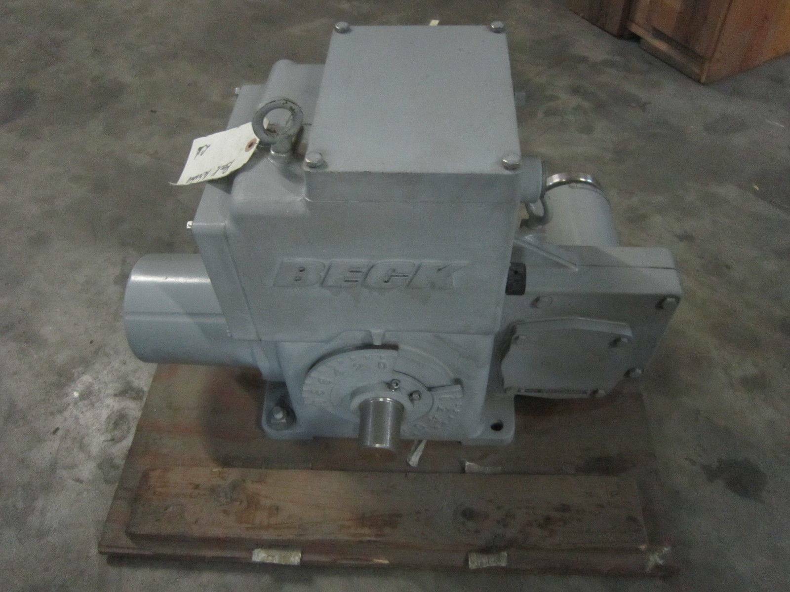 Beck 11-300 Electric Rotary Actuator 11-303-093583-03-01 120 V 550 lb ...