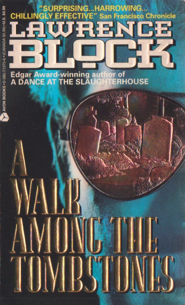 A Walk Among The Tombstones Book
