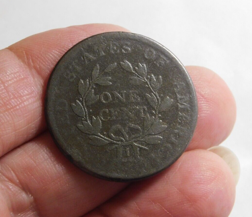 1798 DRAPED BUST LARGE CENT ORIGINAL FULL DATE!!!!!!!! GREAT DETAIL ON ...