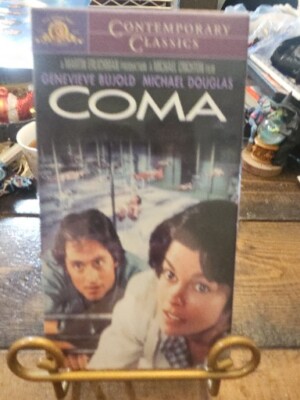 NEW Coma VHS, 1997 a Michael Crichton Film - Michael Douglas, Genevieve ...