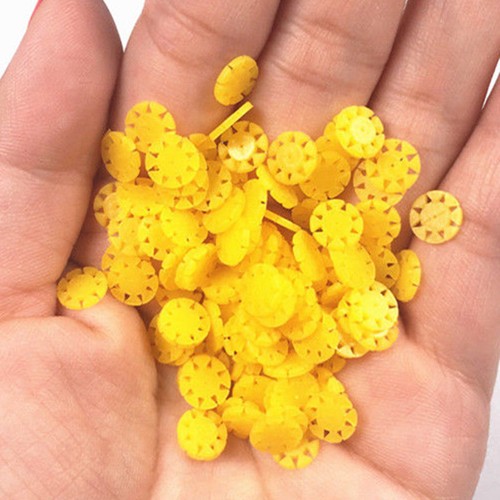 100 Pcs Dental Dental Safety Memo Rotary Disc For Endodontic Rotary ...