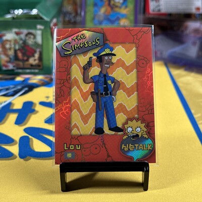 2024 THE SIMPSONS LOU CHARACTER CARD #TS-BC-027 | eBay