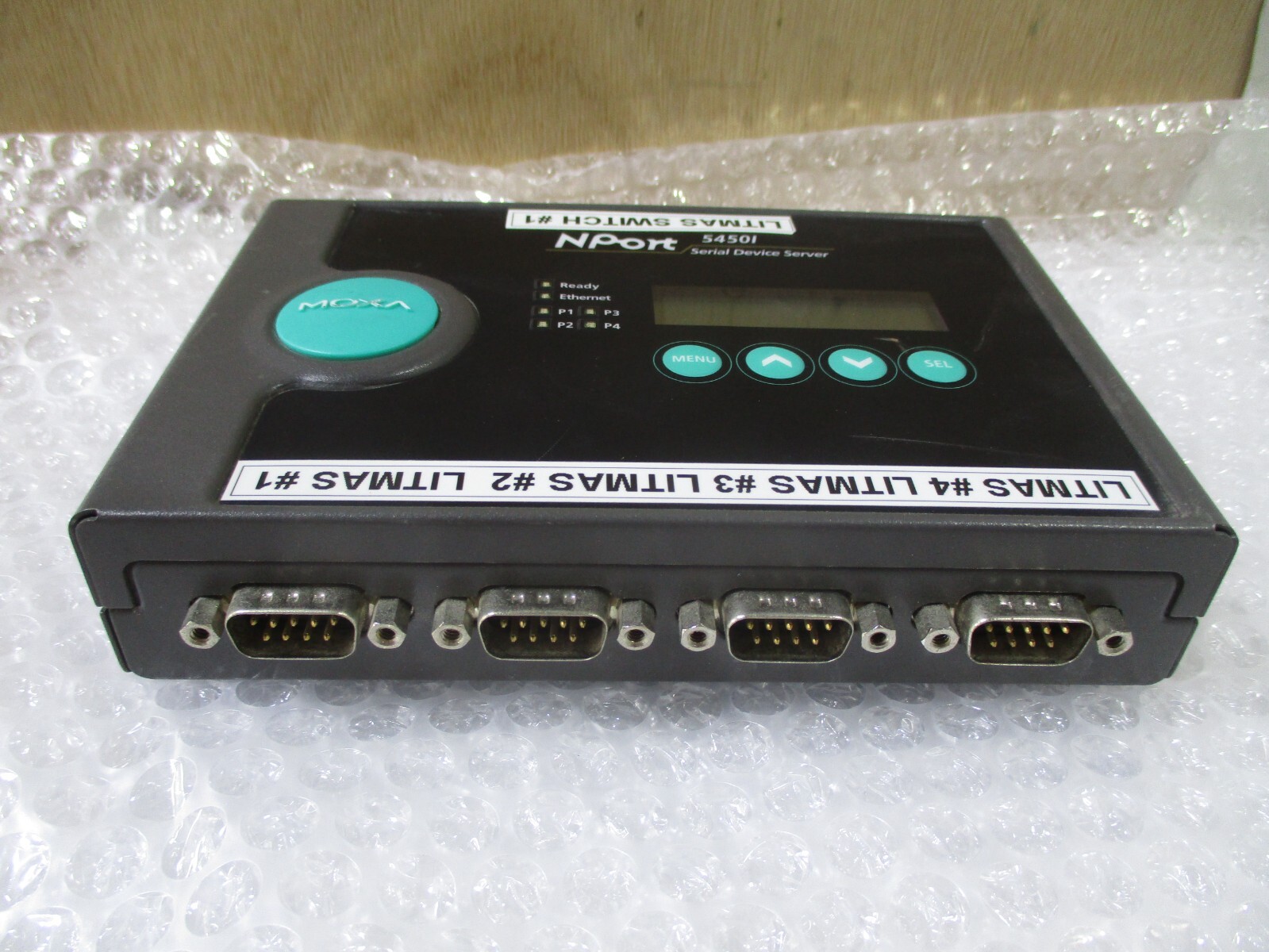Moxa NPort 5450I Serial Device Server 4 Port RS-232 | eBay