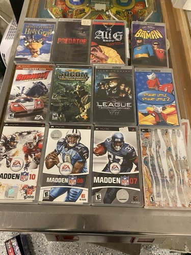PSP games bundle lot of 12 Games And Movies | eBay