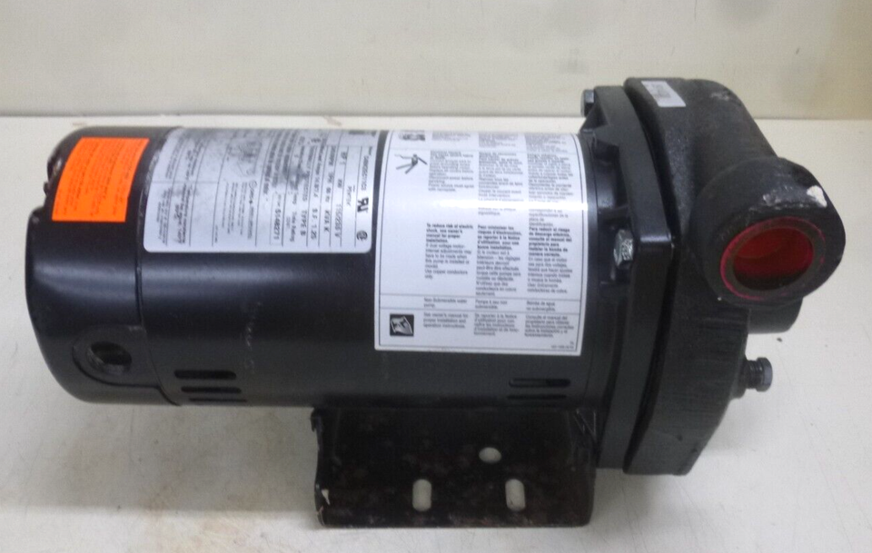 NEW! DAYTON Centrifugal Pump, 1 hp, 115/230V AC, 113 ft Max Head, 4RU78 ...