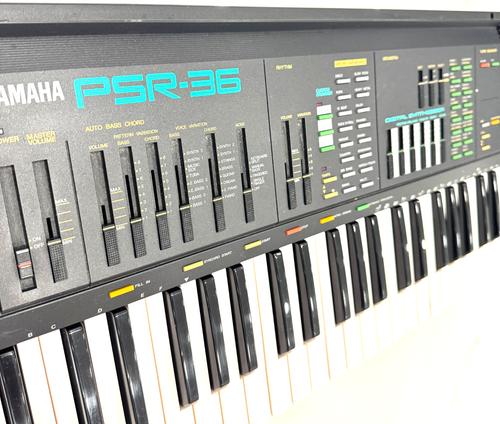 YAMAHA PSR-36 61-key Stereo Keyboard Sequencer Synth Drums MIDI Nice | eBay