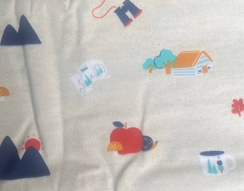 Pop Camping Flannel 100% Cotton 42 Inches Wide, 1.50 Yards | eBay