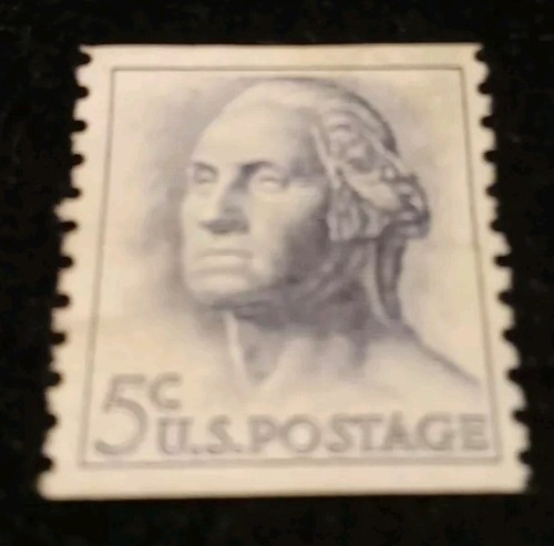 George Washington 5 cent Rare Unused stamp 1962 United States Postage ...