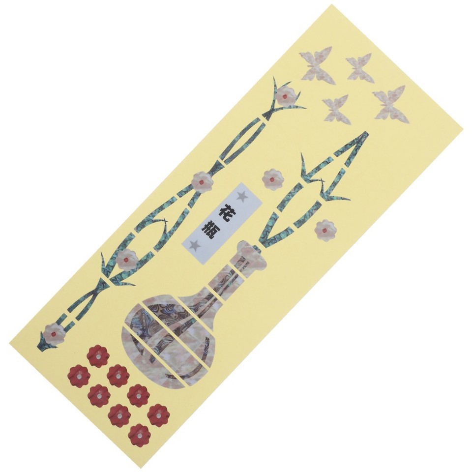 5pcs Electric Guitar Decorative Sticker Creative Guitar Headstock ...