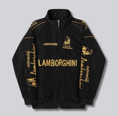 Lamborghini jacket Vintage Embroidery bomber themed racing merch F1 ...