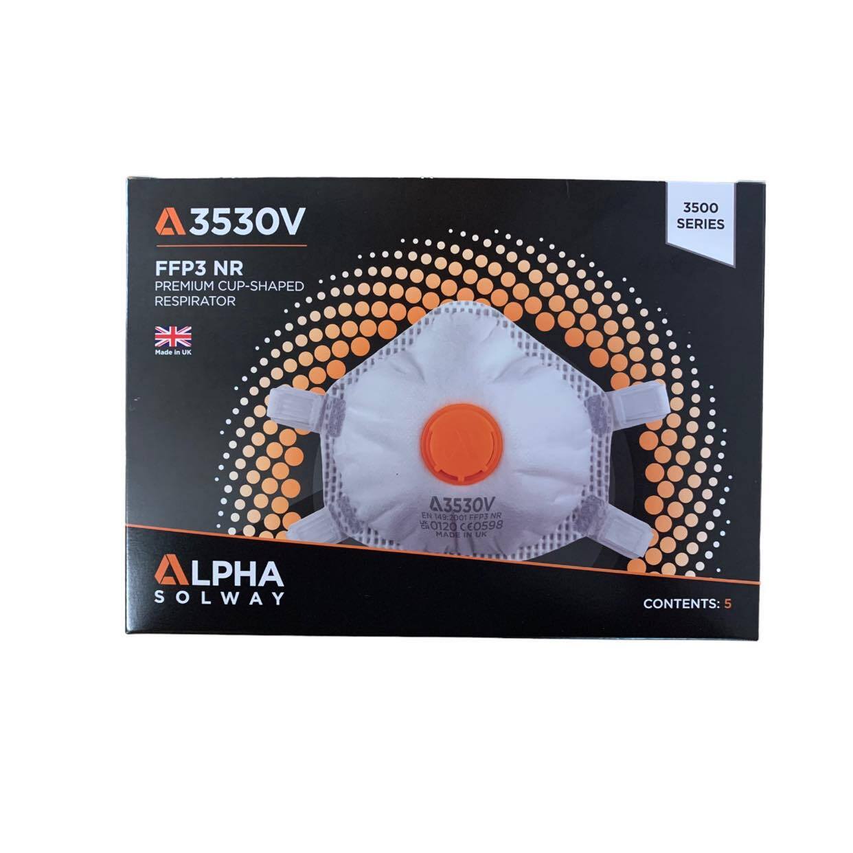 FFP3 NR Dust Mask Protective Respirator Face Protection Builders 1 ...