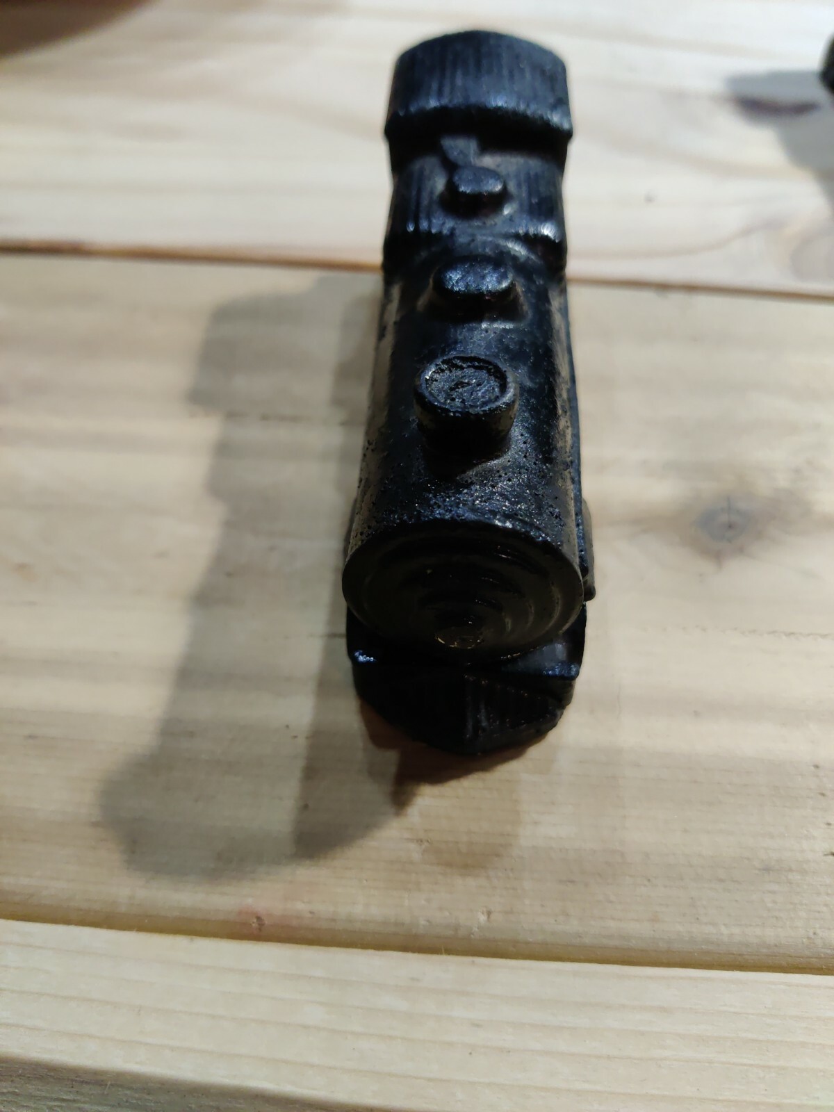 Antique Hand Carved Coal Locomotive 1028 Railroad Train Engine ...