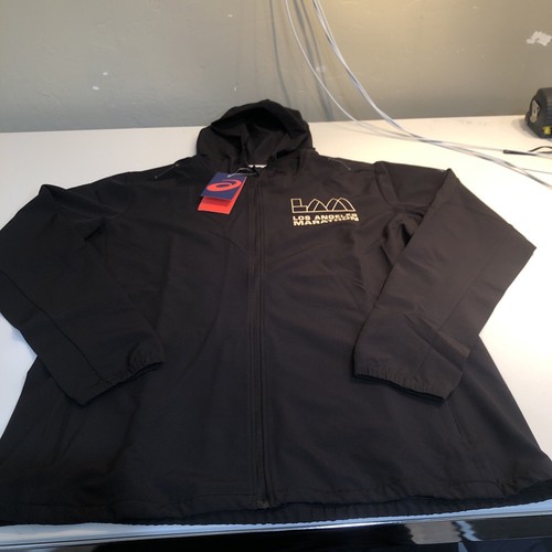 ASICS Women's Los Angeles Marathon Jacket Black L | eBay