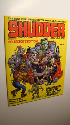 SHUDDER 1 *NEW NM/MT 9.8* CREEPS WARREN CREEPY EERIE VAMPIRELLA FAMOUS ...