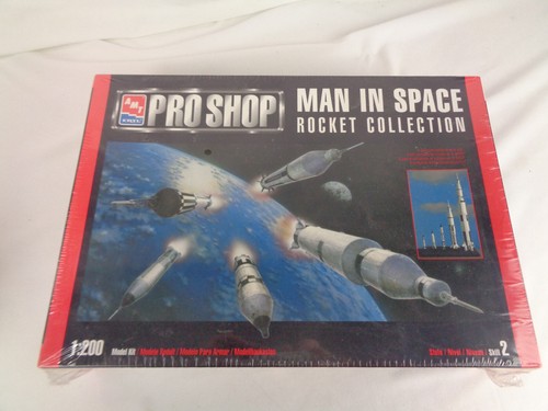 AMT Pro Shop Man In Space Rocket Collection 1/200 Model Kit #30037 ...