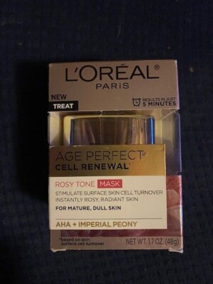 L’Oreal Age Perfect Cell Renewal Rosey Tone Mask 1.7 Oz. (48g) | eBay