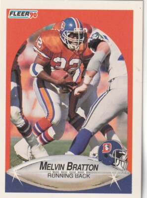 FREE SHIPPING-MINT-1990 Fleer Update Mel Bratton #U-116 BRONCS | eBay