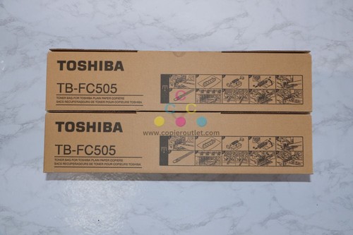 2 OEM Toshiba eSTUDIO2505AC,2515AC,2555C,3005AC Waste Toner Container ...