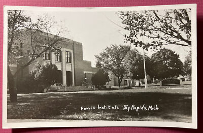 Ferris Institute Big Rapids Michigan RPPC 1958 | eBay