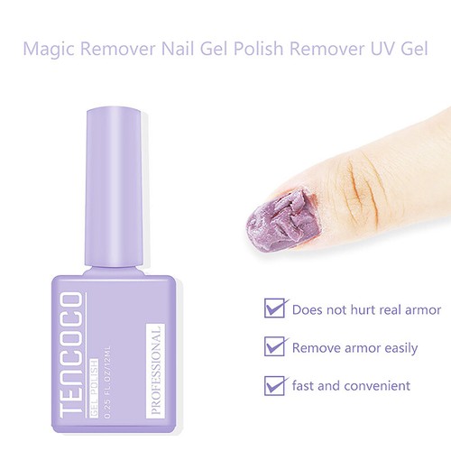 12ml Magic Remover Nail Gel Polish Remover UV Gel Polish Delete Varnish ...