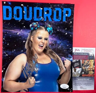 WWE NXT Doudrop Signed 8x10 Photo AA Piper Niven Autograph WrestleMania ...