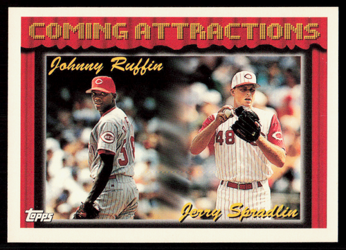 1994 Topps 779 Johnny Ruffin / Jerry Spradlin CA, RC Cincinnati Reds | eBay
