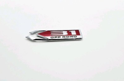 GMC SIERRA CHEVY SILVERADO X31 OFF ROAD EMBLEM LOGO BADGE SYMBOL OEM | eBay