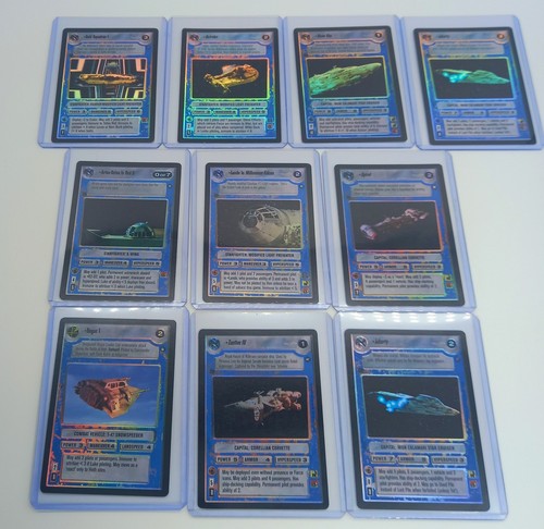 10 x Star Wars SWCCG CCG FOIL Light Side BB RARE Decipher Cards NM-MINT ...