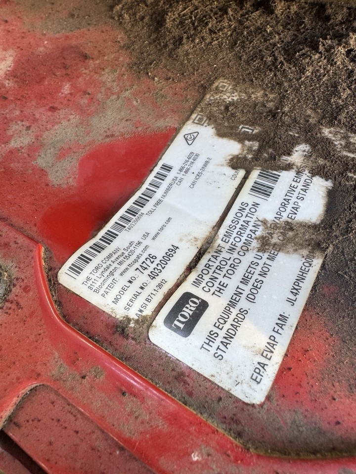 TORO Timecutter 74726 SEAT WITH ARM REST KIT 119-8829 | eBay