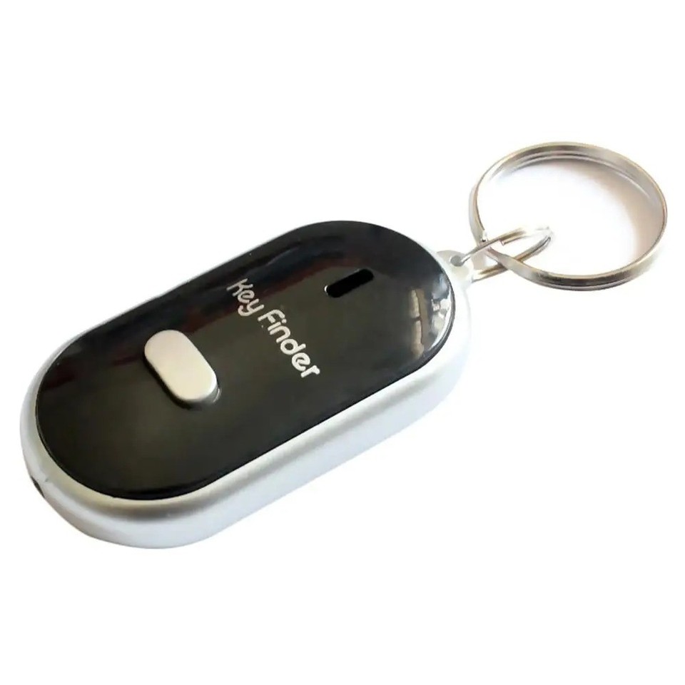 Mini Key Finder Whistle Locator Beeping Flashing Anti-Lost Device for ...