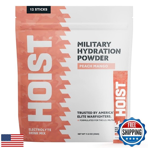 HOIST Premium Military Hydration Powder - Electrolyte Drink Mix- Powder ...