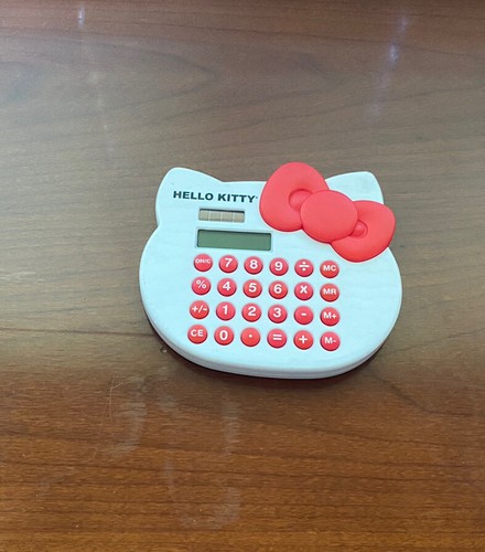 HELLO KITTY Rare 8 Digit LCD Display Calculator Sanrio Vintage | eBay