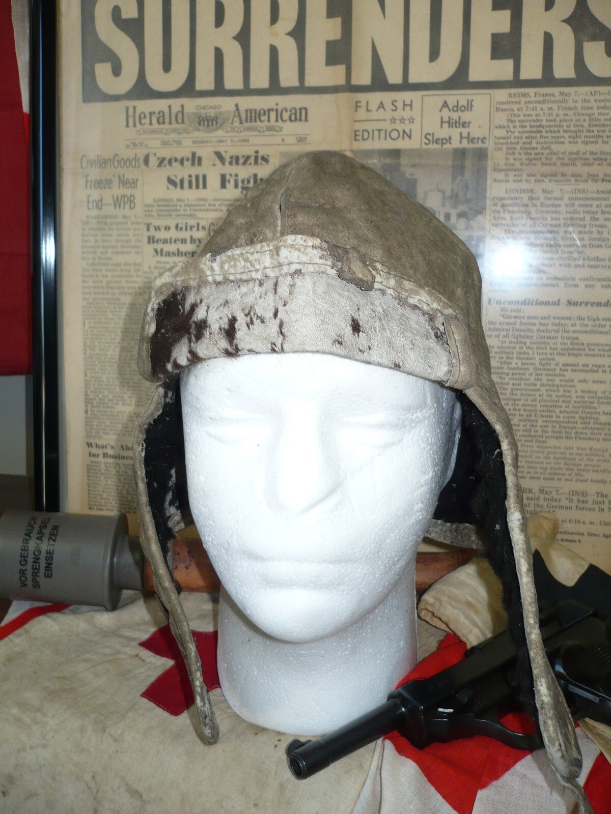 WW2 German Winter Hat | eBay