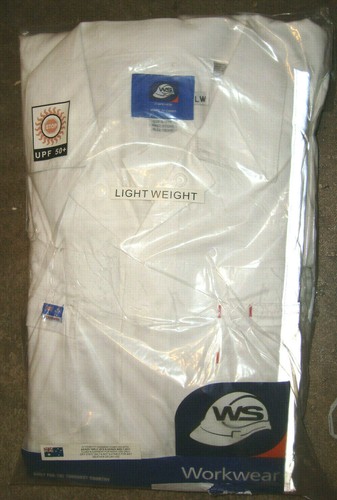 WORKSENSE Combination LW Overalls, HI VIS Size 87S, WHITE style ...