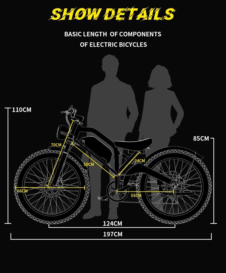 Duotts N26 2000W Dual Motor Electric Bike 48V 20Ah 26" Fat Tire 28MPH ...