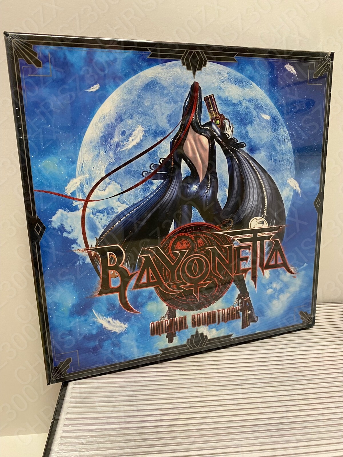 Bayonetta Original Vinyl Record Soundtrack 4 LP Blood Red Marble Box ...